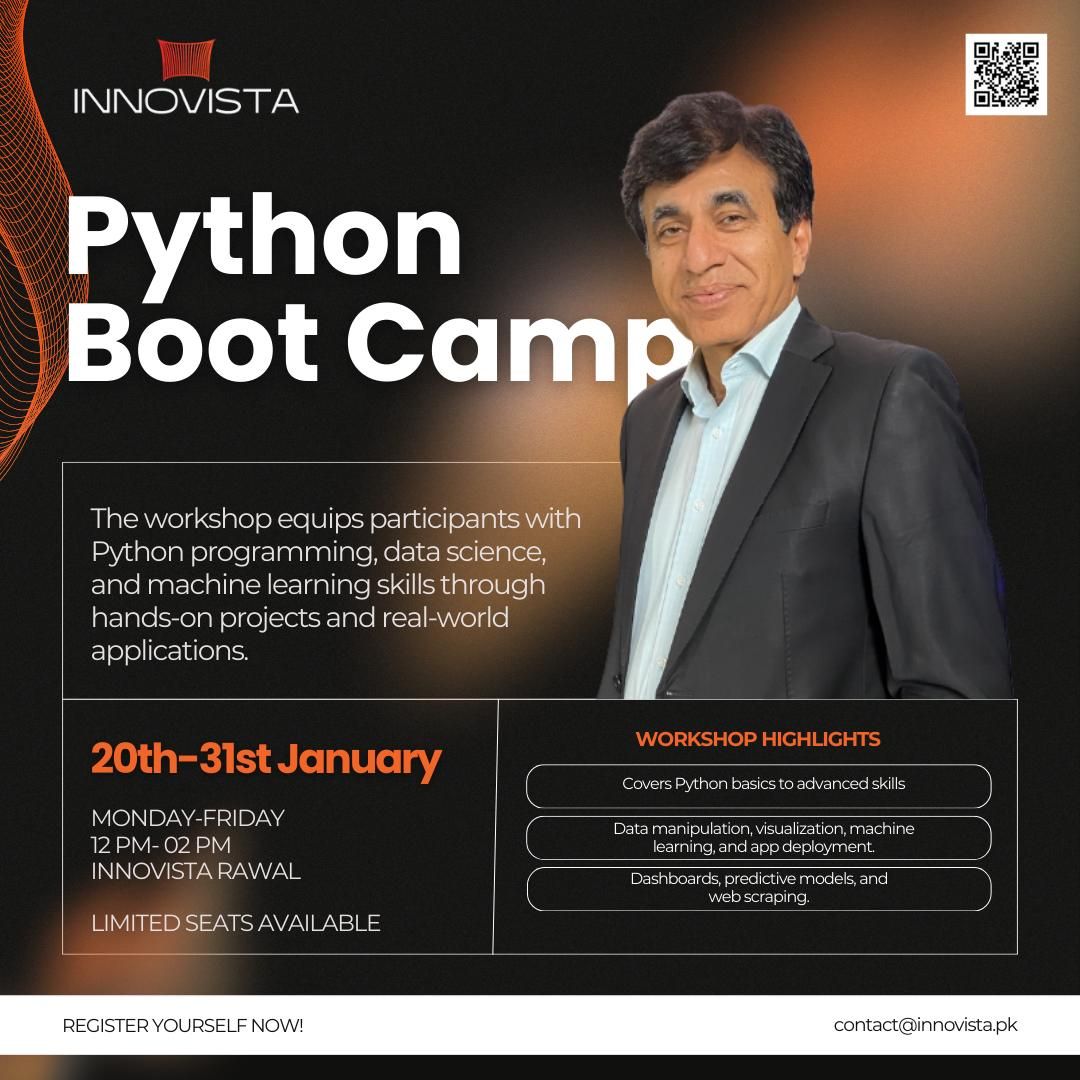 #innovista #pythonbootcamp #learnpython #dha1 #innovistarawal # ... #innovista #pythonbootcamp #learnpython #dha1 #innovistarawal # ...