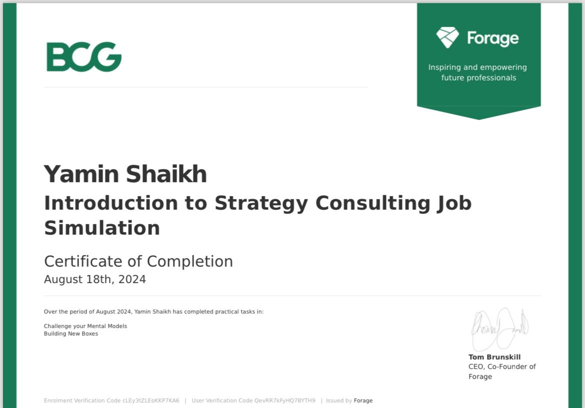 Yamin Shaikh on LinkedIn: #strategyconsulting #creativethinking # ... Yamin Shaikh on LinkedIn: #strategyconsulting #creativethinking # ...