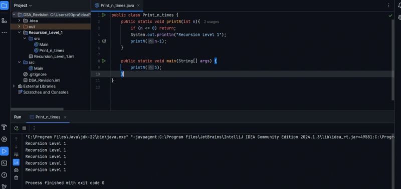 #dsa #recursion #coding #learning #100daysofcode | Prashant Pathak #dsa #recursion #coding #learning #100daysofcode | Prashant Pathak