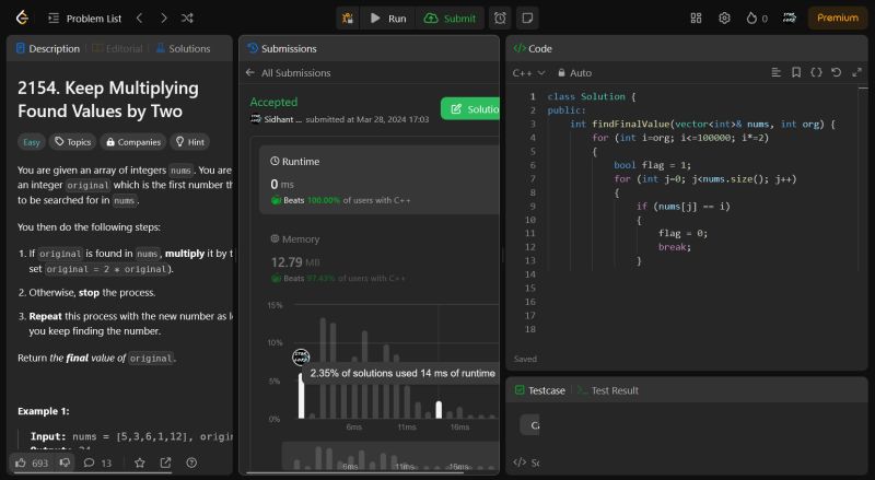 #100daycodingchallenge #leetcode #codingchallenge #100daysofcode ... #100daycodingchallenge #leetcode #codingchallenge #100daysofcode ...