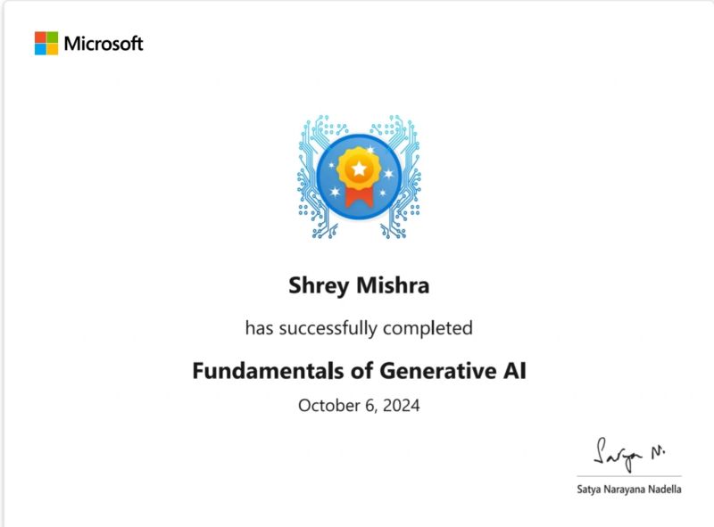 Shrey Mishra on LinkedIn: #generativeai #microsoft # ... Shrey Mishra on LinkedIn: #generativeai #microsoft # ...