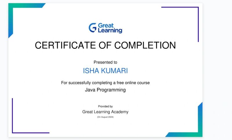 Isha Kumari on LinkedIn: #java #javaprograms #programming # ... Isha Kumari on LinkedIn: #java #javaprograms #programming # ...