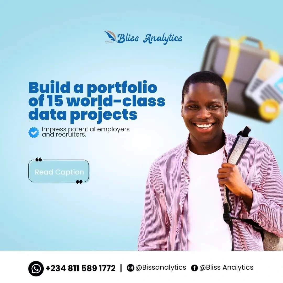Bliss Analytics NG on LinkedIn: #data #analysis #dataanalytics # ... Bliss Analytics NG on LinkedIn: #data #analysis #dataanalytics # ...