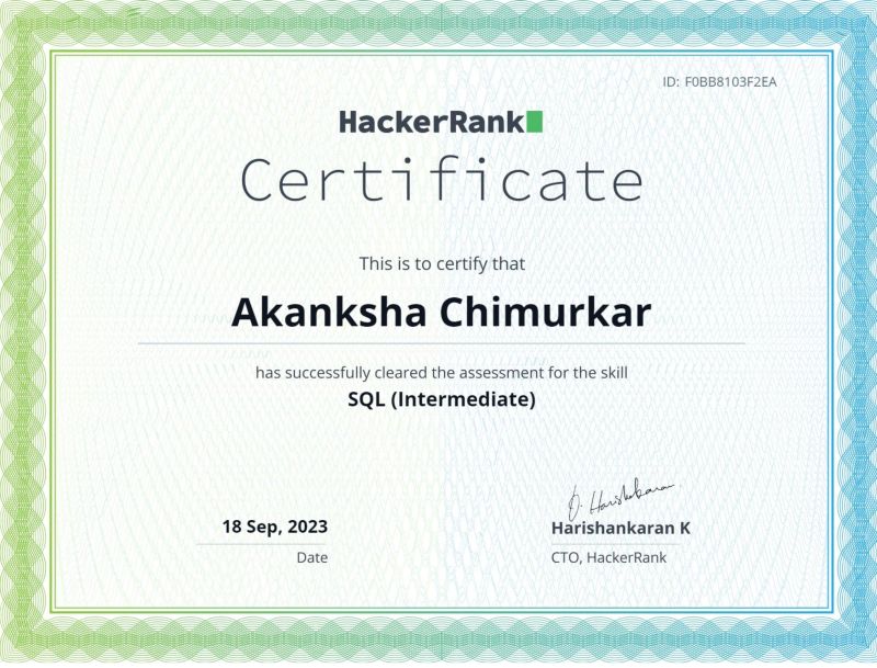 Akanksha Chimurkar on LinkedIn: #sql #sqljobs #sqlserver #sqldeveloper ... Akanksha Chimurkar on LinkedIn: #sql #sqljobs #sqlserver #sqldeveloper ...