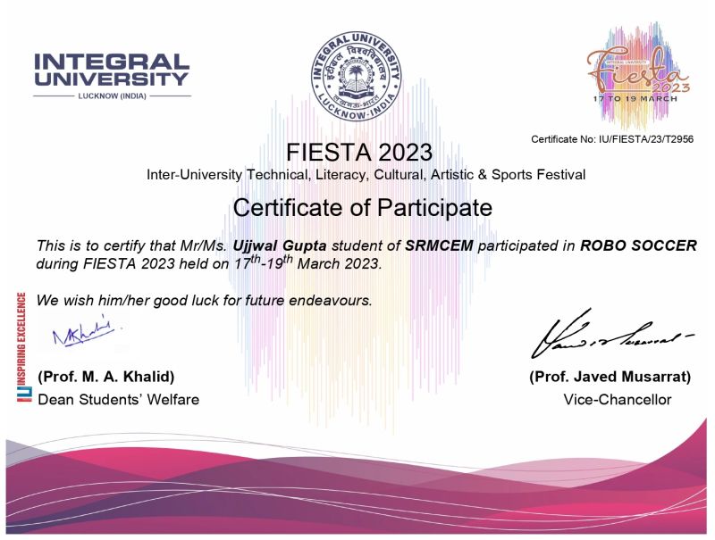 Ujjwal Gupta on LinkedIn: #robotics #techinnovation #fiesta2023 Ujjwal Gupta on LinkedIn: #robotics #techinnovation #fiesta2023