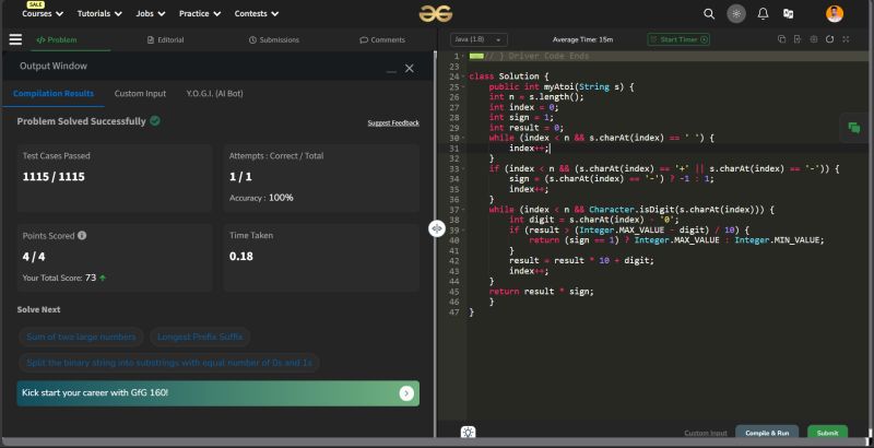 Harshit Patle on LinkedIn: #codingchallenge #competitiveprogramming # ... Harshit Patle on LinkedIn: #codingchallenge #competitiveprogramming # ...