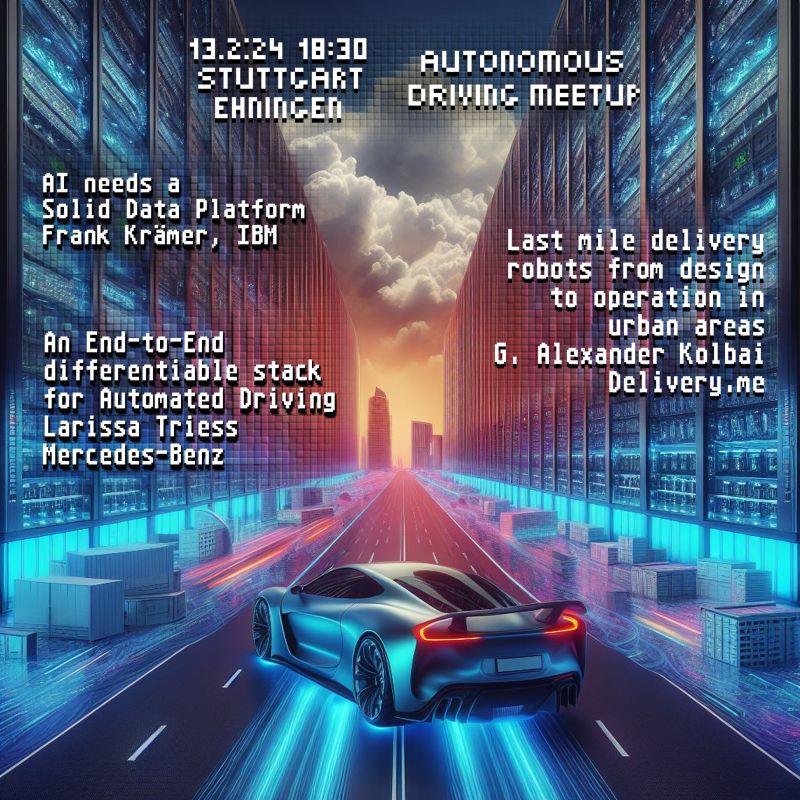 Larissa Triess on LinkedIn: Join the first Autonomous Driving Meetup in ... Larissa Triess on LinkedIn: Join the first Autonomous Driving Meetup in ...