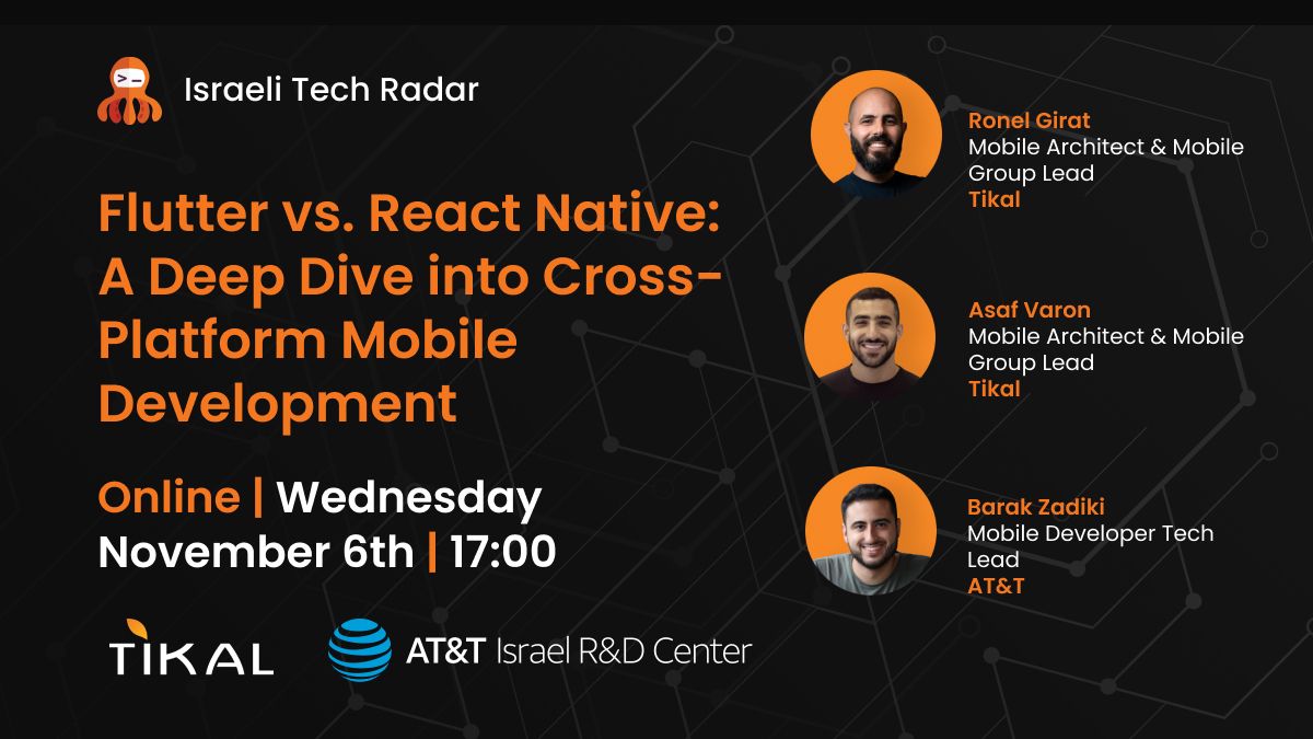 Tikal on LinkedIn: #flutter #reactnative #flutter #reactnative # ... Tikal on LinkedIn: #flutter #reactnative #flutter #reactnative # ...