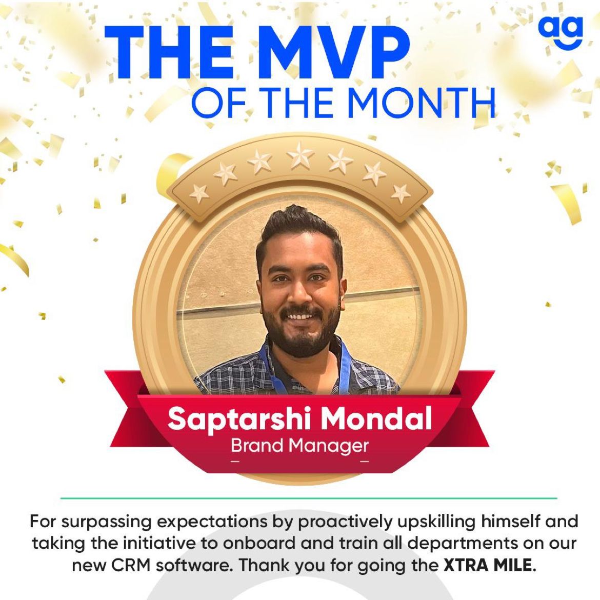 Saptarshi Mondal on LinkedIn: Humbled 😇 Saptarshi Mondal on LinkedIn: Humbled 😇