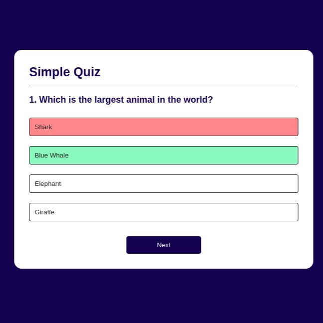 🚀 Project 01/15: Quiz Website | Engr. Mahmoor Ullah 🚀 Project 01/15: Quiz Website | Engr. Mahmoor Ullah