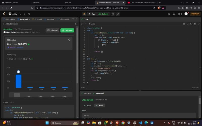 #100daysofcode #100daysofdsa #dsa #dsachallenge | Akash Dwivedi #100daysofcode #100daysofdsa #dsa #dsachallenge | Akash Dwivedi