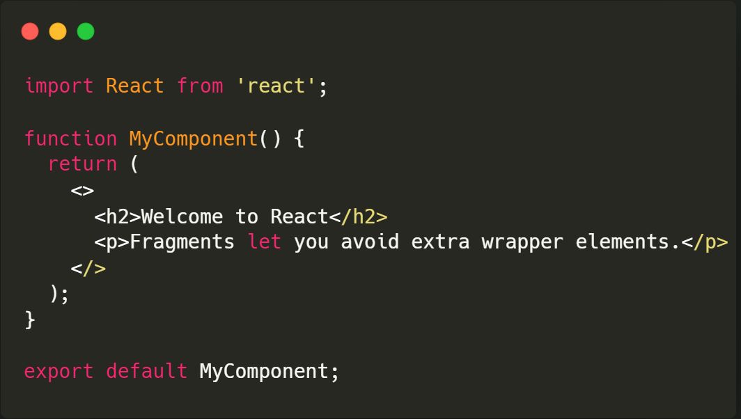 Rajat Sharma on LinkedIn: #reactfragment #cleancode #reactjs # ... Rajat Sharma on LinkedIn: #reactfragment #cleancode #reactjs # ...