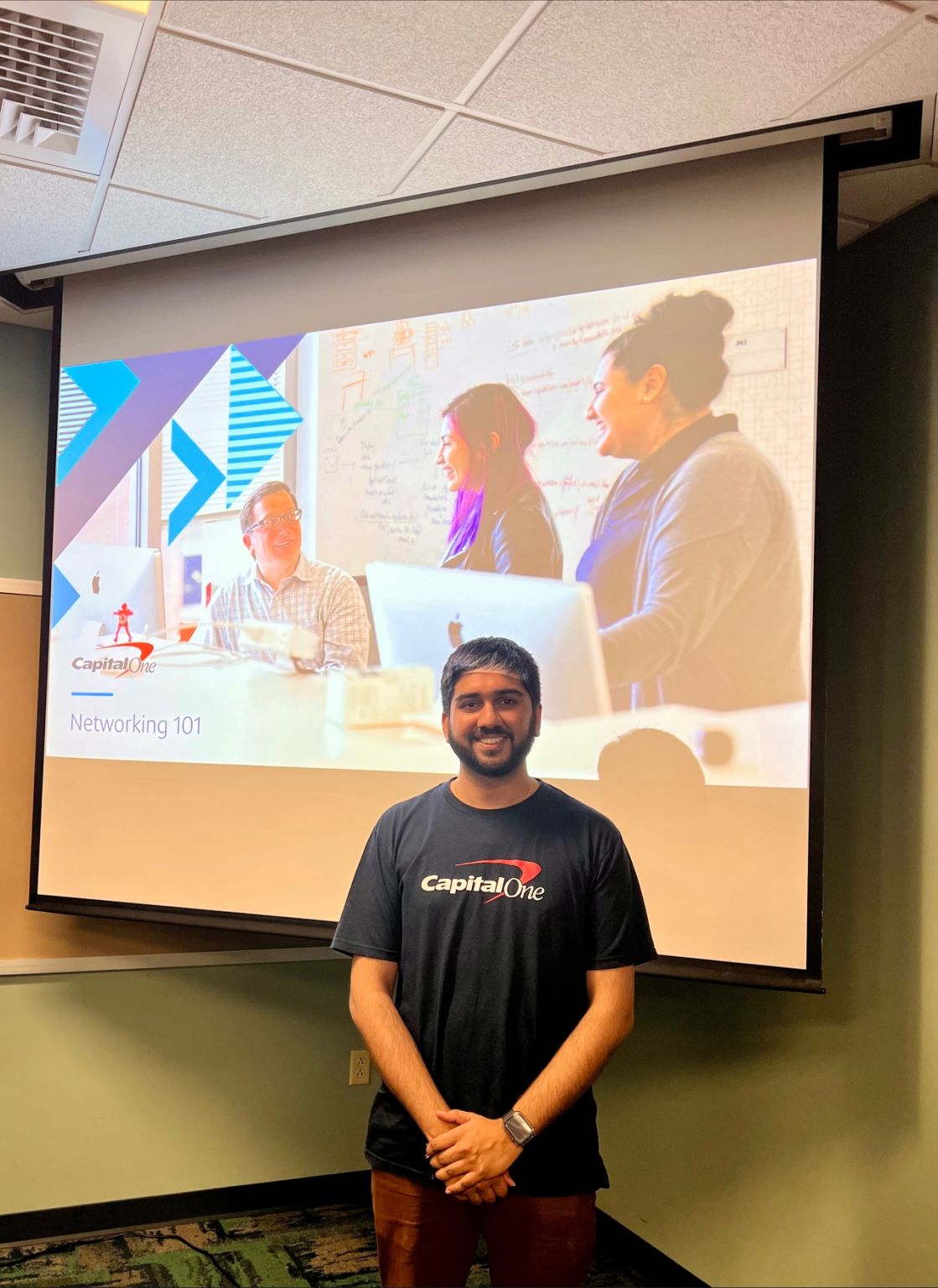 Vedant Tiwari on LinkedIn: #networking #capitalone #pennstate Vedant Tiwari on LinkedIn: #networking #capitalone #pennstate