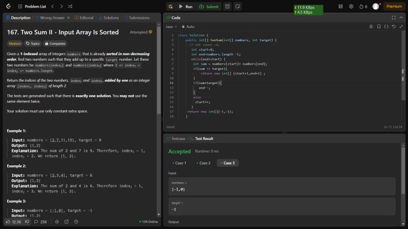 #leetcode #problemsolving #binarysearch #twopointer #java #dsa ... #leetcode #problemsolving #binarysearch #twopointer #java #dsa ...