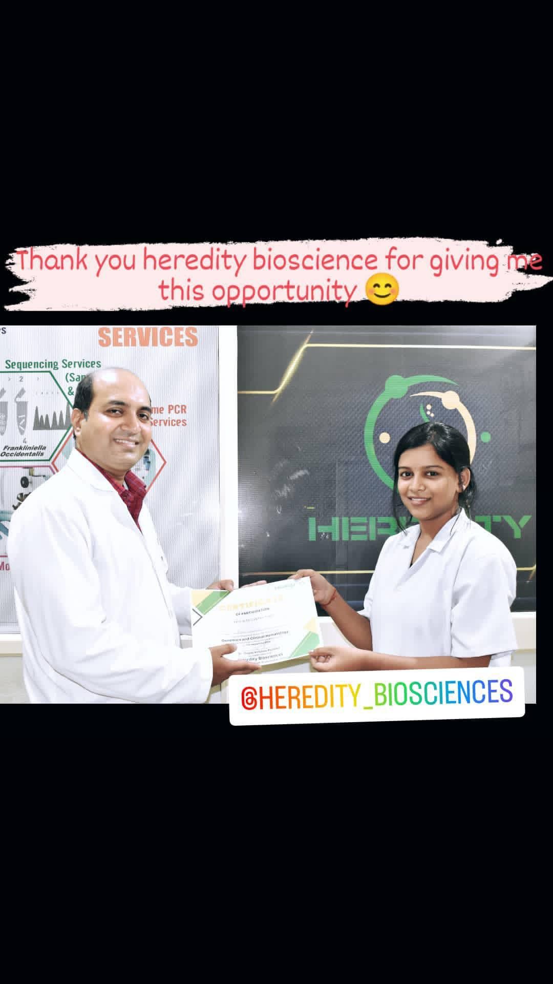 Arpita priyadarshini Sahoo on LinkedIn: Thank you so much heredity ... Arpita priyadarshini Sahoo on LinkedIn: Thank you so much heredity ...