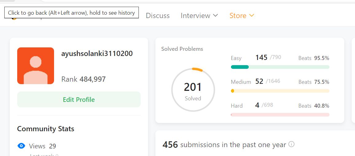 Ayush Solanki on LinkedIn: #leetcode #coding #programming # ... Ayush Solanki on LinkedIn: #leetcode #coding #programming # ...