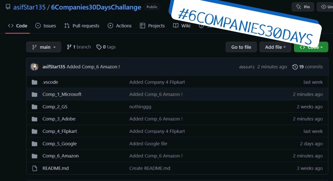 MD ASIF MONDAL on LinkedIn: #6companies30days #revisewitharsh ... MD ASIF MONDAL on LinkedIn: #6companies30days #revisewitharsh ...