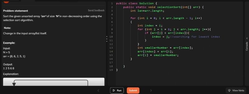 Day 17 of #100daysofcodechallenge: Sort array size 'N' | Shambhavi ... Day 17 of #100daysofcodechallenge: Sort array size 'N' | Shambhavi ...