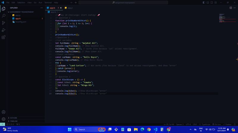 Wajahat Ali on LinkedIn: #100_days_of_coding_challenge #24_day_task # ... Wajahat Ali on LinkedIn: #100_days_of_coding_challenge #24_day_task # ...