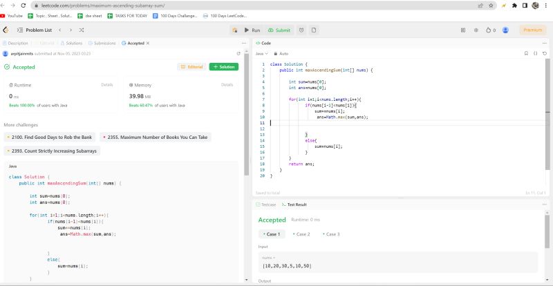 Arpit Jain on LinkedIn: #dsawithedslash #leetcode #100dayschallenge # ... Arpit Jain on LinkedIn: #dsawithedslash #leetcode #100dayschallenge # ...