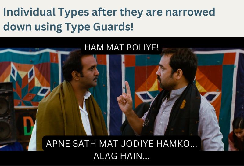 Ajay Pathak on LinkedIn: #javascript #typescript #typenarrowing # ... Ajay Pathak on LinkedIn: #javascript #typescript #typenarrowing # ...