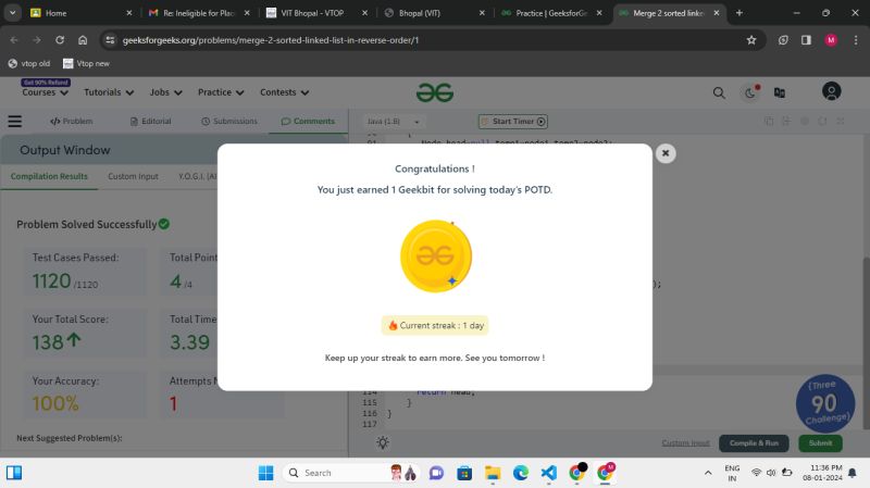 Mohit Srivastava on LinkedIn: #geeksforgeeks #100daysofcodechallenge # ... Mohit Srivastava on LinkedIn: #geeksforgeeks #100daysofcodechallenge # ...