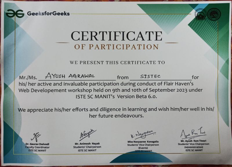 Ayush Agrawal on LinkedIn: #webdevelopment #workshop #learning # ... Ayush Agrawal on LinkedIn: #webdevelopment #workshop #learning # ...