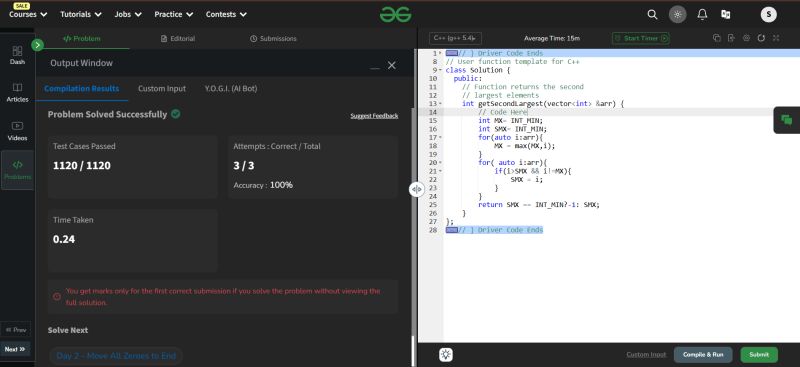 Shailesh Chaudhary on LinkedIn: #geekstreak2024 #gfg160 #codingjourney ... Shailesh Chaudhary on LinkedIn: #geekstreak2024 #gfg160 #codingjourney ...