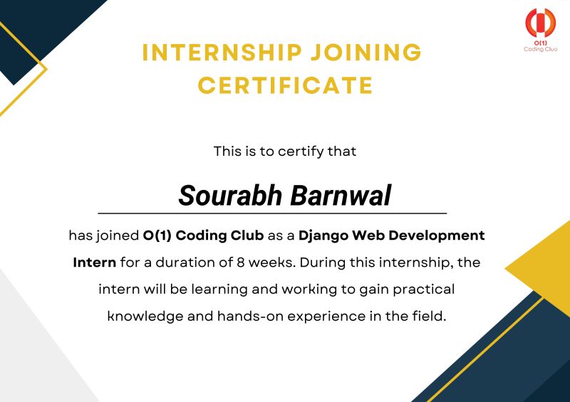Sourabh Barnwal on LinkedIn: #internlife #djangodevelopment # ... Sourabh Barnwal on LinkedIn: #internlife #djangodevelopment # ...