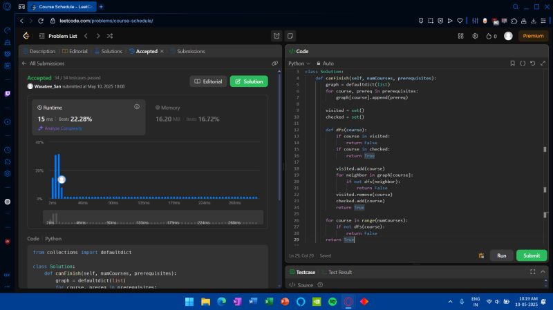 #leetcode #100daysofcode #python #codingchallenge #graphalgorithms ... #leetcode #100daysofcode #python #codingchallenge #graphalgorithms ...