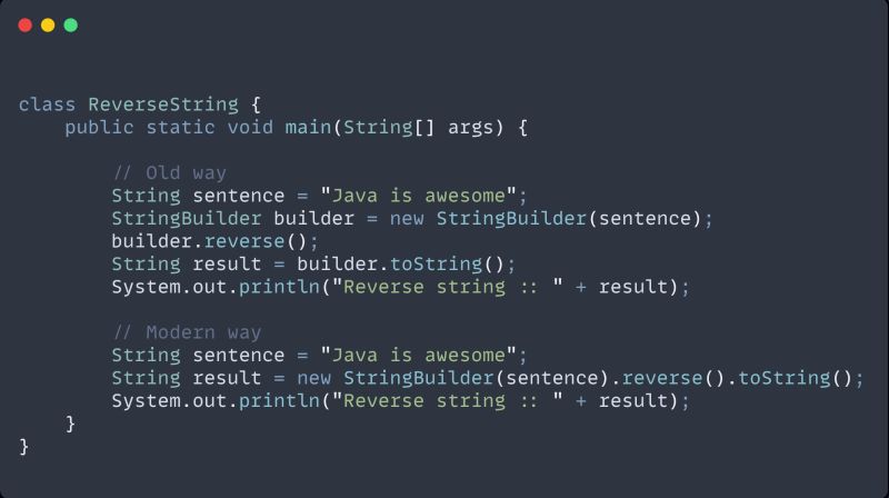 String Reversal in Java: A Guide | Satyajit Bhatt posted on the topic ... String Reversal in Java: A Guide | Satyajit Bhatt posted on the topic ...