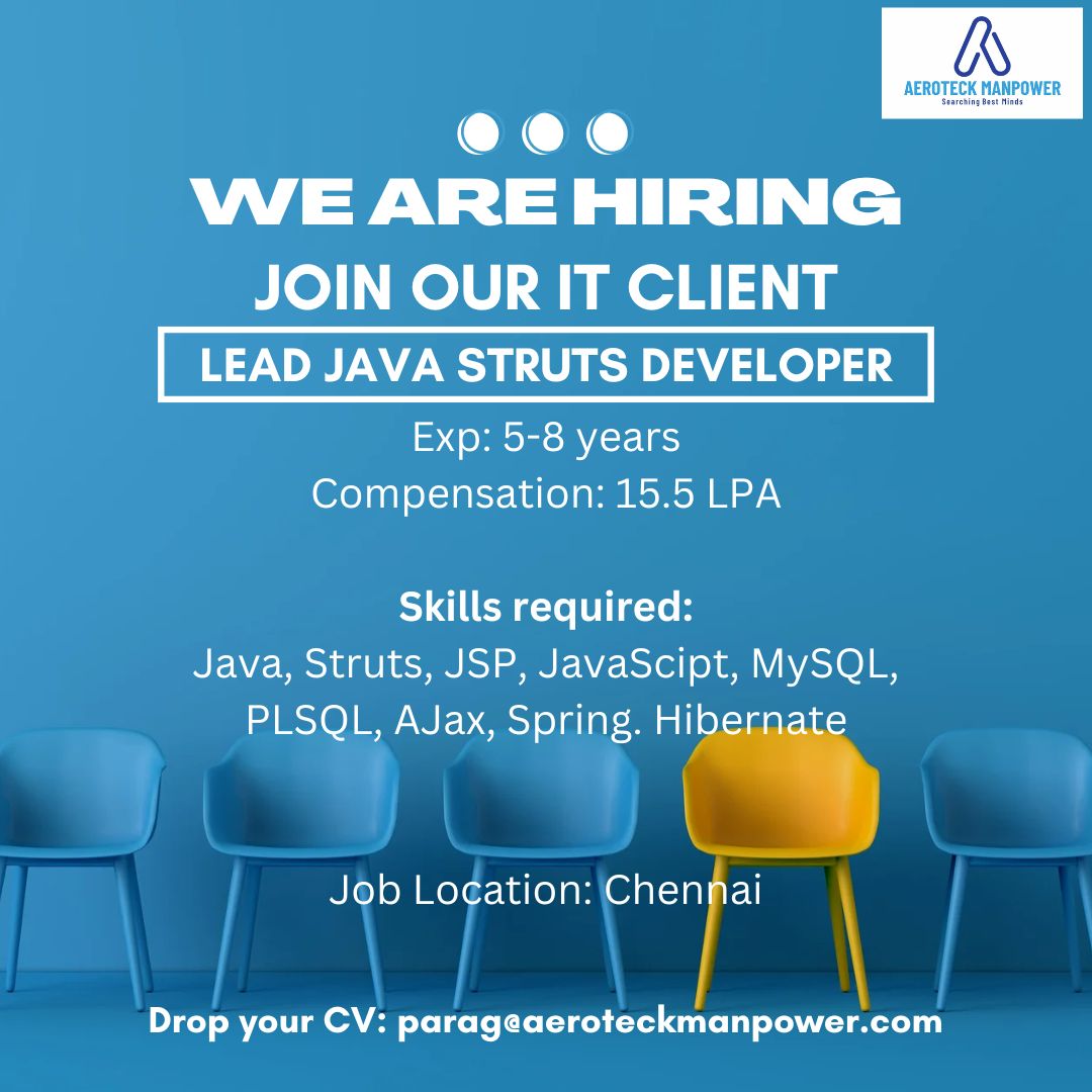 Parag Pimple on LinkedIn: #hiringalert #clienthiring #java #javastruts ... Parag Pimple on LinkedIn: #hiringalert #clienthiring #java #javastruts ...