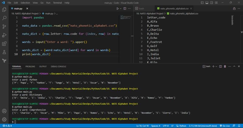 Harshit Rawat on LinkedIn: #day16 #100daysofcode #pythonprogramming # ... Harshit Rawat on LinkedIn: #day16 #100daysofcode #pythonprogramming # ...