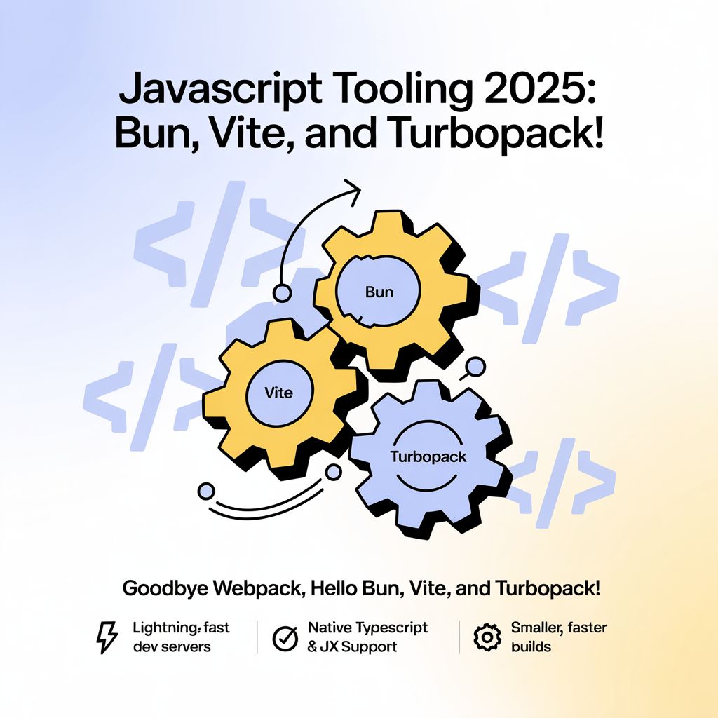 JavaScript Tooling 2025: Bun, Vite, and Turbopack Goodbye Webpack ... JavaScript Tooling 2025: Bun, Vite, and Turbopack Goodbye Webpack ...