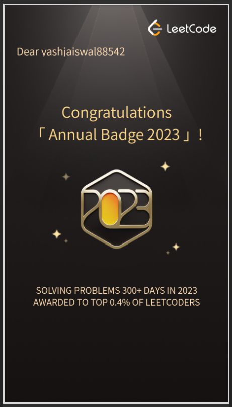 Yash Jaiswal on LinkedIn: #leetcode #leetcode2023 #problemsolving | 12 ... Yash Jaiswal on LinkedIn: #leetcode #leetcode2023 #problemsolving | 12 ...