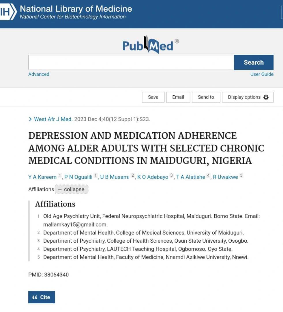 Yesiru A. Kareem MD, FWACPsych, MPhil FELTP (c) on LinkedIn: Pleased to ... Yesiru A. Kareem MD, FWACPsych, MPhil FELTP (c) on LinkedIn: Pleased to ...