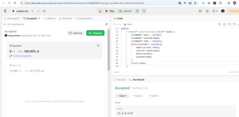 Honey . on LinkedIn: #100daysofcode #dsa #linkedlists #codingjourney # ... Honey . on LinkedIn: #100daysofcode #dsa #linkedlists #codingjourney # ...