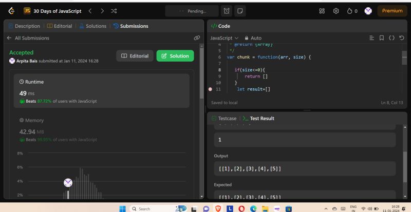 Join LeetCode's 30-day JavaScript challenge | Arpita Bais posted on the ... Join LeetCode's 30-day JavaScript challenge | Arpita Bais posted on the ...
