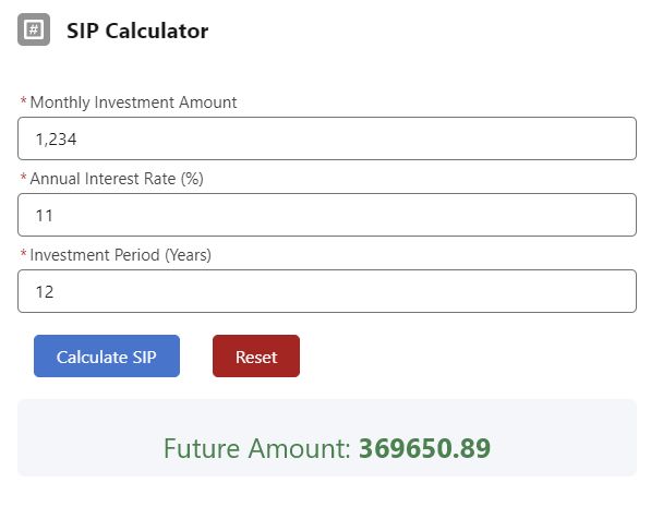 Salesforce LWC & JavaScript Enthusiasts on LinkedIn: LWC SIP Calculator ... Salesforce LWC & JavaScript Enthusiasts on LinkedIn: LWC SIP Calculator ...