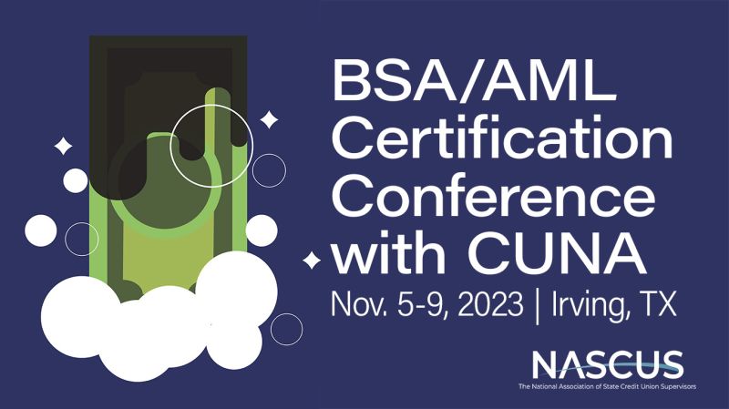 NASCUS on LinkedIn: BSA/AML Certification Conference with NASCUS NASCUS on LinkedIn: BSA/AML Certification Conference with NASCUS