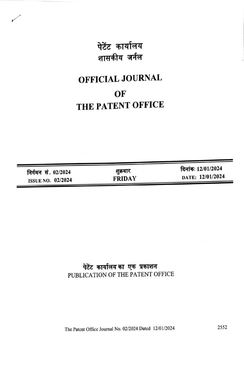 I am glad to announce i.e. my Patent Publish on - COMPARATIVE STUDY AND ... I am glad to announce i.e. my Patent Publish on - COMPARATIVE STUDY AND ...