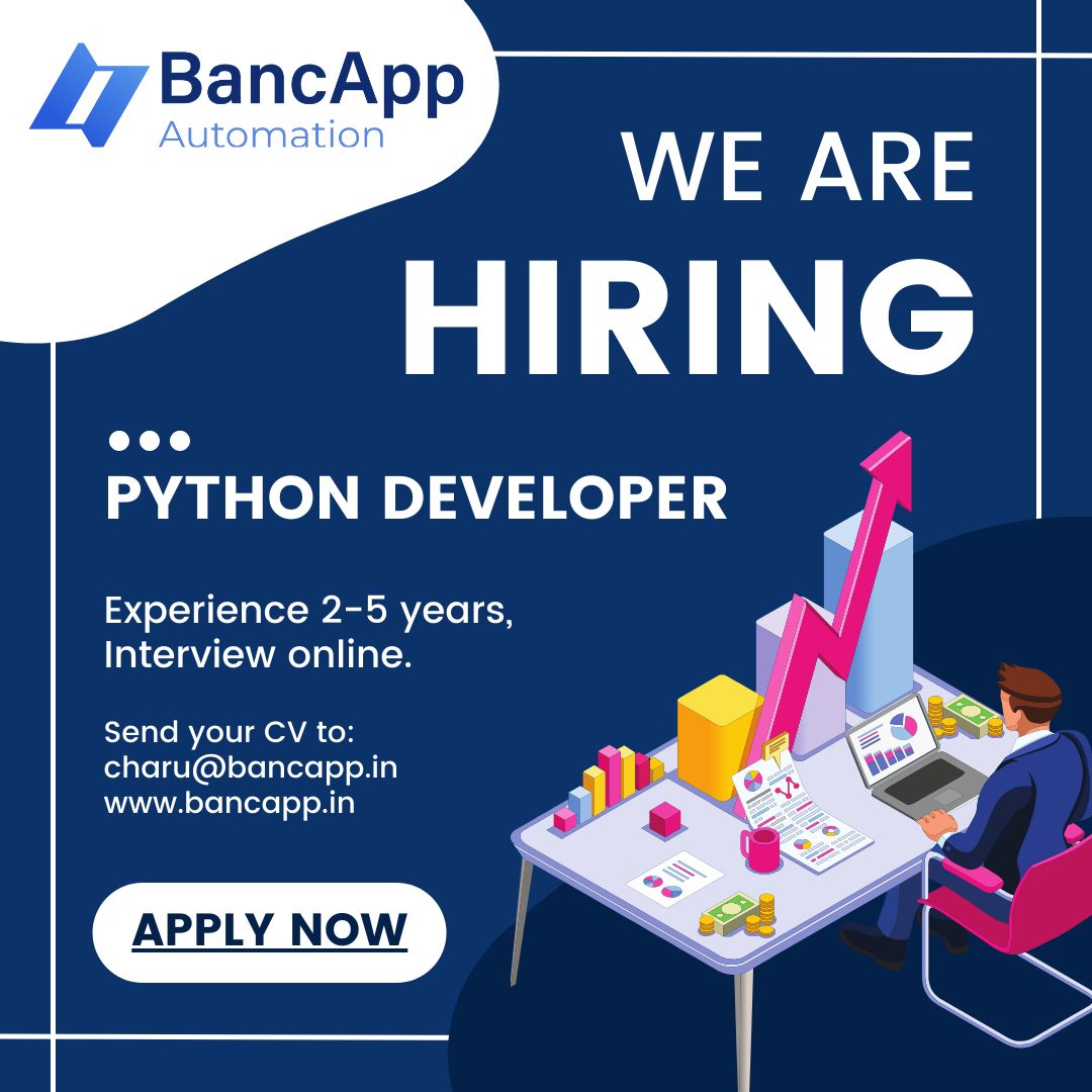 Mohit Bhagat on LinkedIn: #hiring #python #django #developer Mohit Bhagat on LinkedIn: #hiring #python #django #developer