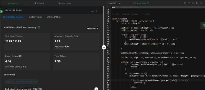 #gfg160 #geekstreak2025 #geeksforgeeks #dsa #codingchallenge #java # ... #gfg160 #geekstreak2025 #geeksforgeeks #dsa #codingchallenge #java # ...