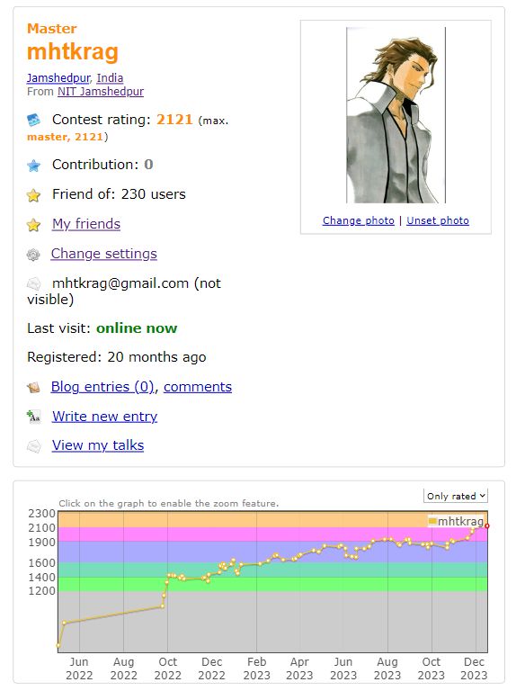 #codeforces #master #codingmilestone | Mohit Kumar Agrawal | 97 comments #codeforces #master #codingmilestone | Mohit Kumar Agrawal | 97 comments