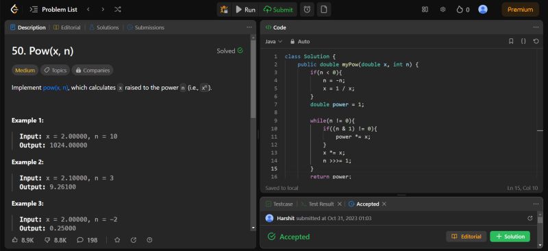 Harshit Yadav on LinkedIn: #30daysofcode #leetcode #dsa #java Harshit Yadav on LinkedIn: #30daysofcode #leetcode #dsa #java