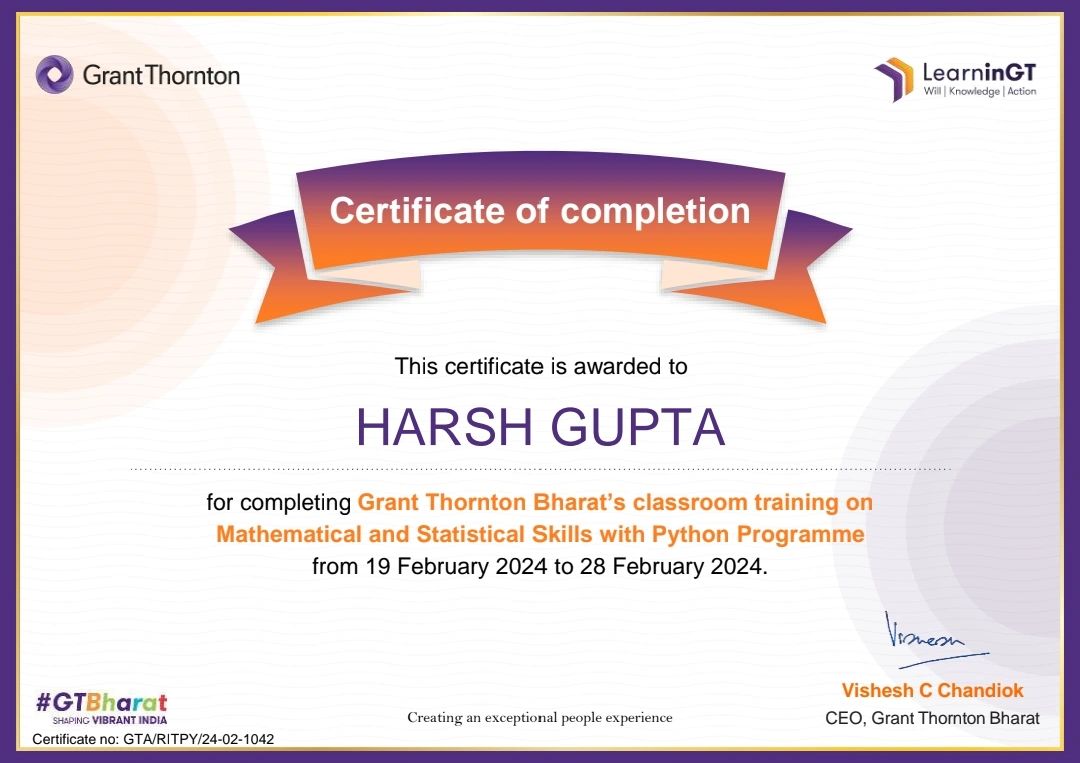 Harsh Gupta on LinkedIn: #python #datascience #problemsolving # ... Harsh Gupta on LinkedIn: #python #datascience #problemsolving # ...