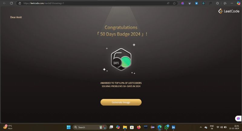 Amit sahu on LinkedIn: #leetcode #coding #problemsolving #consistency # ... Amit sahu on LinkedIn: #leetcode #coding #problemsolving #consistency # ...