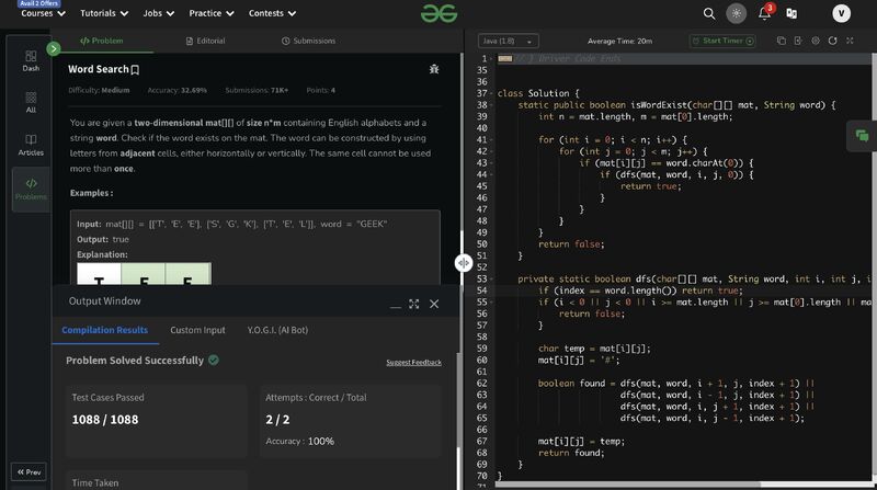 Vedant Pawar on LinkedIn: #gfg160 #dsa #codewithjava #geekstreak2024 # ... Vedant Pawar on LinkedIn: #gfg160 #dsa #codewithjava #geekstreak2024 # ...