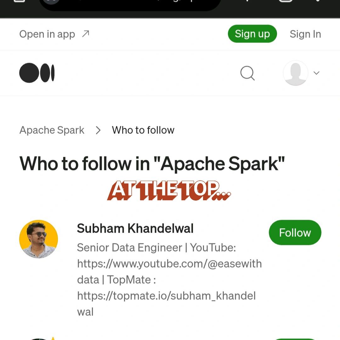 Subham Khandelwal on LinkedIn: #easewithdata #spark #pyspark # ... Subham Khandelwal on LinkedIn: #easewithdata #spark #pyspark # ...