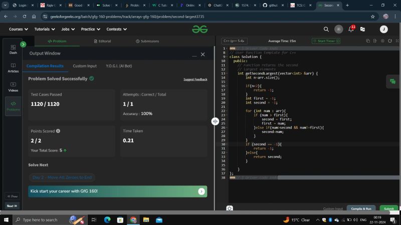 Jayesh Patel on LinkedIn: #gfg160 #gfg169 #gfg160 #coding # ... Jayesh Patel on LinkedIn: #gfg160 #gfg169 #gfg160 #coding # ...